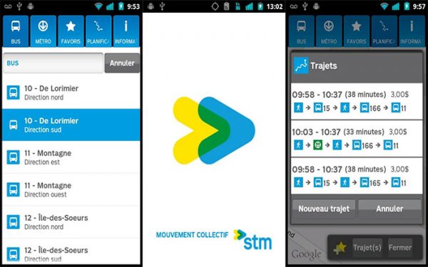 L’appli STM, pour faciliter les transports en commun | Où trouver à ...